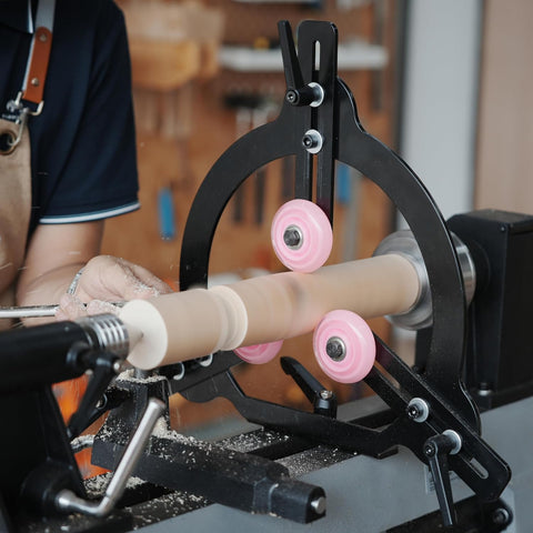 MC-FS8 Woodturning Steady Rest for 10inch and 12inch Swing Size Lathe ...